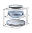 simplywire - Plate Rack - Kitchen Cupboard Organiser - 3 Tier Square ...