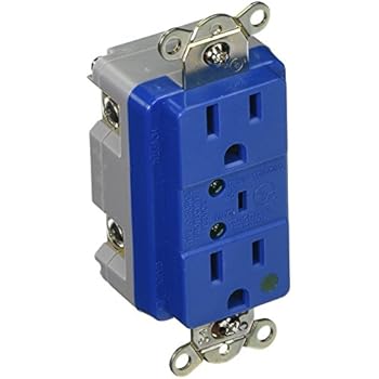 Eaton 8200BLS Hospital Grade TVSS Surge Protection Duplex Receptacle ...