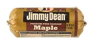Jimmy Dean, Premium Maple Pork Sausage, 16 oz: Amazon.com: Grocery ...