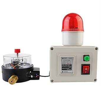 High Low Pressure Alarm w/Pressure Gauge Water Pressure Warning Light ...