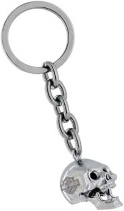 Amazon.com: Harley-Davidson 3D Skull Key Chain with Moving Jaw HDK191 ...