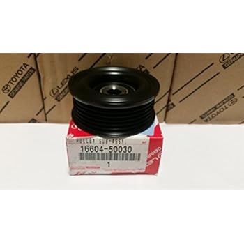 Amazon.com: GENUINE TOYOTA LEXUS DRIVE BELT TENSIONER IDLER PULLEY ...