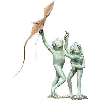 Amazon.com : SPI Home 33430 Dancing Frog Trio Sculpture : Outdoor ...