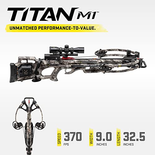 TenPoint Titan M1 Crossbow, TrueTimber Viper - 370 FPS - Equipped with ...