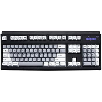 Amazon.com: Unicomp Model M PC 122 Black 5250 Buckling Spring USB ...