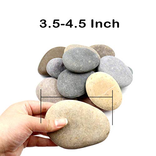 12 Extra-Large Rocks for Painting – Multi-Colored Craft Rock Painting ...
