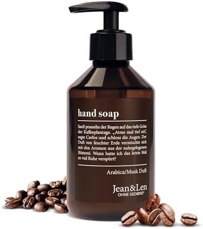 سعر Jean & Len Arabica & Musk Hand Soap, Cleans Stressed Hands ...