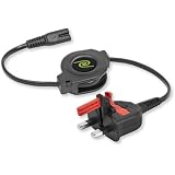 ThinPlug Folding UK Plug to Fig. 8 Mains Power Lead: Amazon.co.uk ...