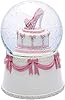 J JHOUSELIFESTYLE Musical Snow Globes for Girls, High-Heel Rotating as ...