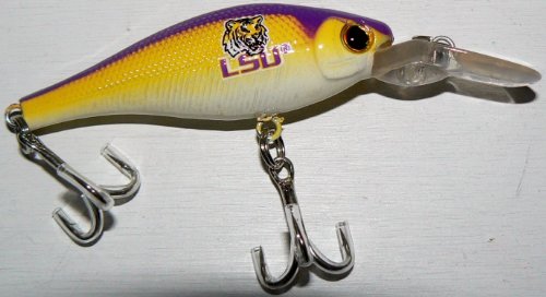 NCAA Officially Licensed Sports Collector's Series Minnow Fishing Lure ...