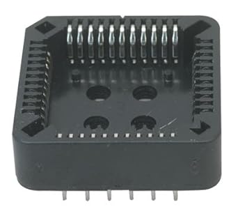 SOCKET, PLCC, 44 PIN, SOLDERTAIL, THRU-HOLE: Electronic Sockets: Amazon ...