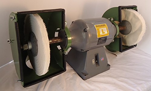 Buffer Hood "Wheel Guard" Shroud #2407 For Baldor Bench Buffer Up to 10 ...