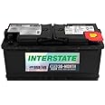 Amazon.com: Interstate Batteries Automotive Battery 12V 100Ah (Group Size H9, 95R) 950CCA SLI ...