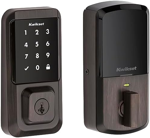Kwikset Halo Touchscreen Wi-Fi Smart Door Lock, Keyless Entry ...