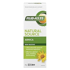 Rub-A535 Natural Source Arnica Cream for Inflammation & Pain Relief ...