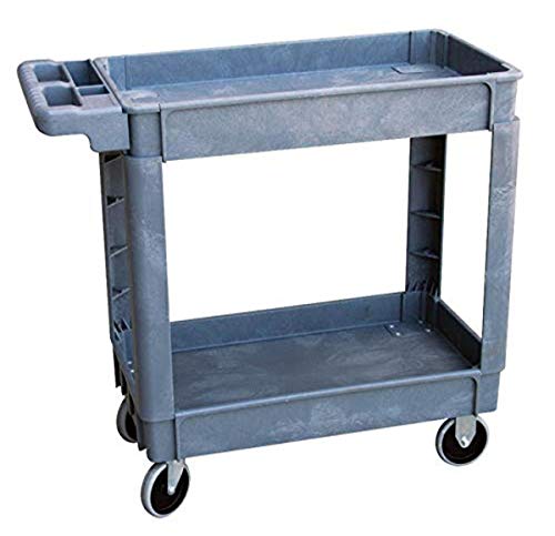 Amazon.com: School Specialty 2-Shelves Utility Cart, 25-1/2 W X 37-1/2 ...
