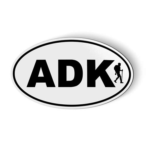 Amazon.com: Adirondack ADK Hiker Oval - Magnet for Car Fridge Locker ...
