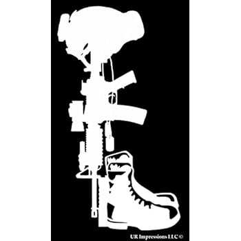 Amazon.com: Battlefield Cross Vinyl Decal Small: Automotive