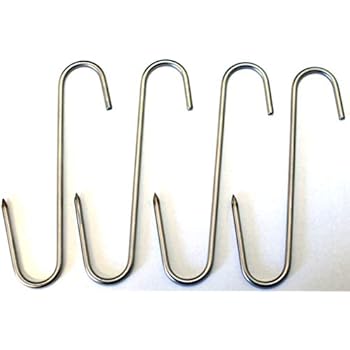 Amazon.com: 4pc 9" Heavy Duty & Thick ALAZCO Stainless Steel Meat ...