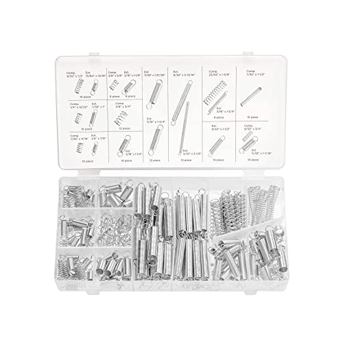 NEIKO 50456A Spring Assortment Set, 200 Piece, Extension and ...