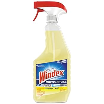 Amazon.com: Windex 679594 Antibacterial Multi-Surface Cleaner, Lemon ...