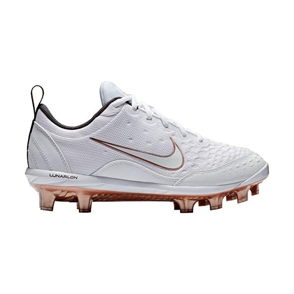Nike Women’s Hyperdiamond 2 Pro MCS Softball Cleats (10, White/Gold ...