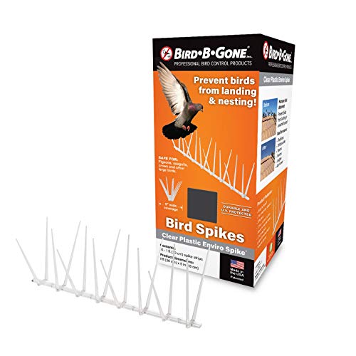 Bird B Gone Enviro-Spike Bird Spike, True 50-Feet, Made in The USA in ...