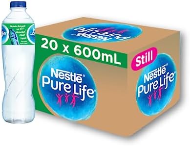 سعر Nestle Pure Life Water carton 0.6L set of 20 فى مصر | بواسطة امازون ...