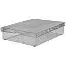 Amazon.com: Design Ideas Hinged Mesh Paper Box, Silver: Home & Kitchen