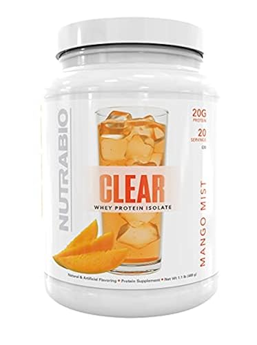 NutraBio Clear Whey Protein Isolate Clear Whey Protein Isolate – Pure ...
