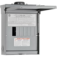 Square D - HOM816L125PRB 125 Amp 8-Space 16-Circuit Outdoor Main Lugs ...