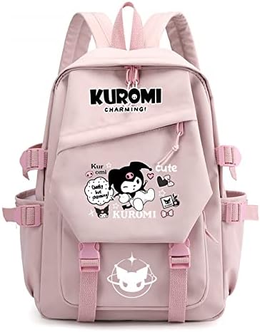 Goodern Compatible for Kuromi Backpack Kuromi School Laptop Backpack My ...
