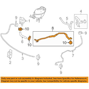 Amazon.com: Mercedes-Benz 204 830 26 96, HVAC Heater Hose: Automotive