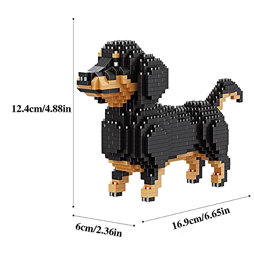 ISeeSee Mini Dog Building Blocks Pet Building Toy Bricks Micro Mini ...