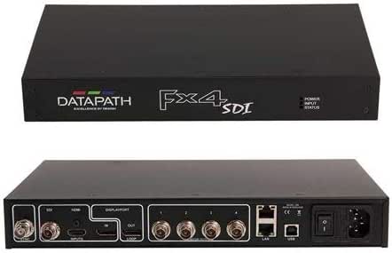 Amazon.com: Datapath Fx4-SDI 4K 60Hz Display Controller w/Loop Through ...