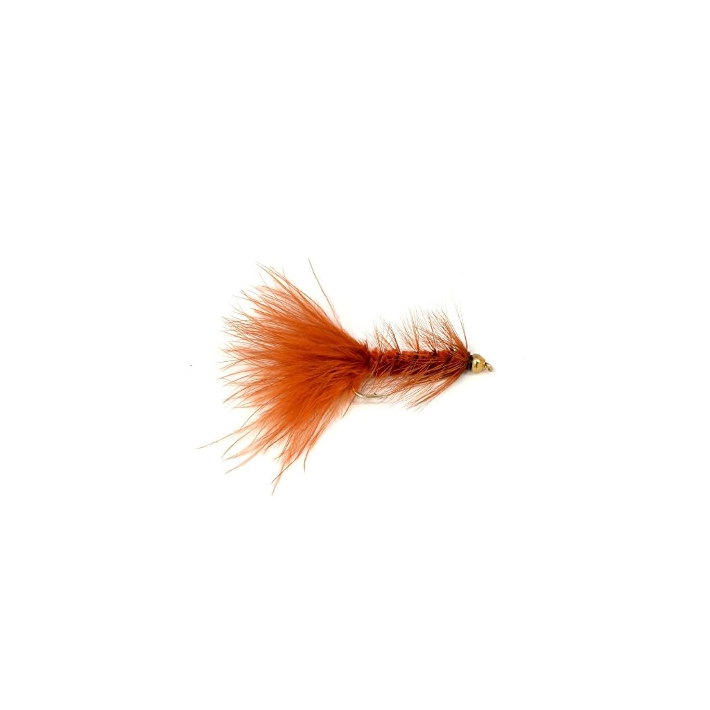 The Fly Fishing Place Bead Head Woolly Bugger Classic Streamer Flies ...