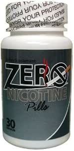 Amazon.com: Zero Nicotine Pills Stops Cravings Eliminate Nicotine ...