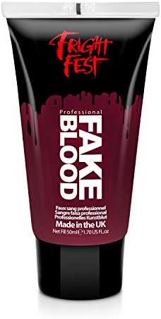 Fright Fest Fake Blood Gel 50ml by Red Fake Blood – SFX makeup looks ...