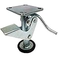 Amazon.com: Floor Locks Brake 4" 5" 6" 8" Casters with Non-Slip Rubber ...