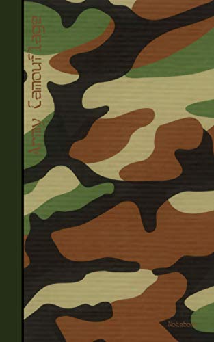 Army Camouflage Notebook: Army Notebook / Journal / Jotter ...