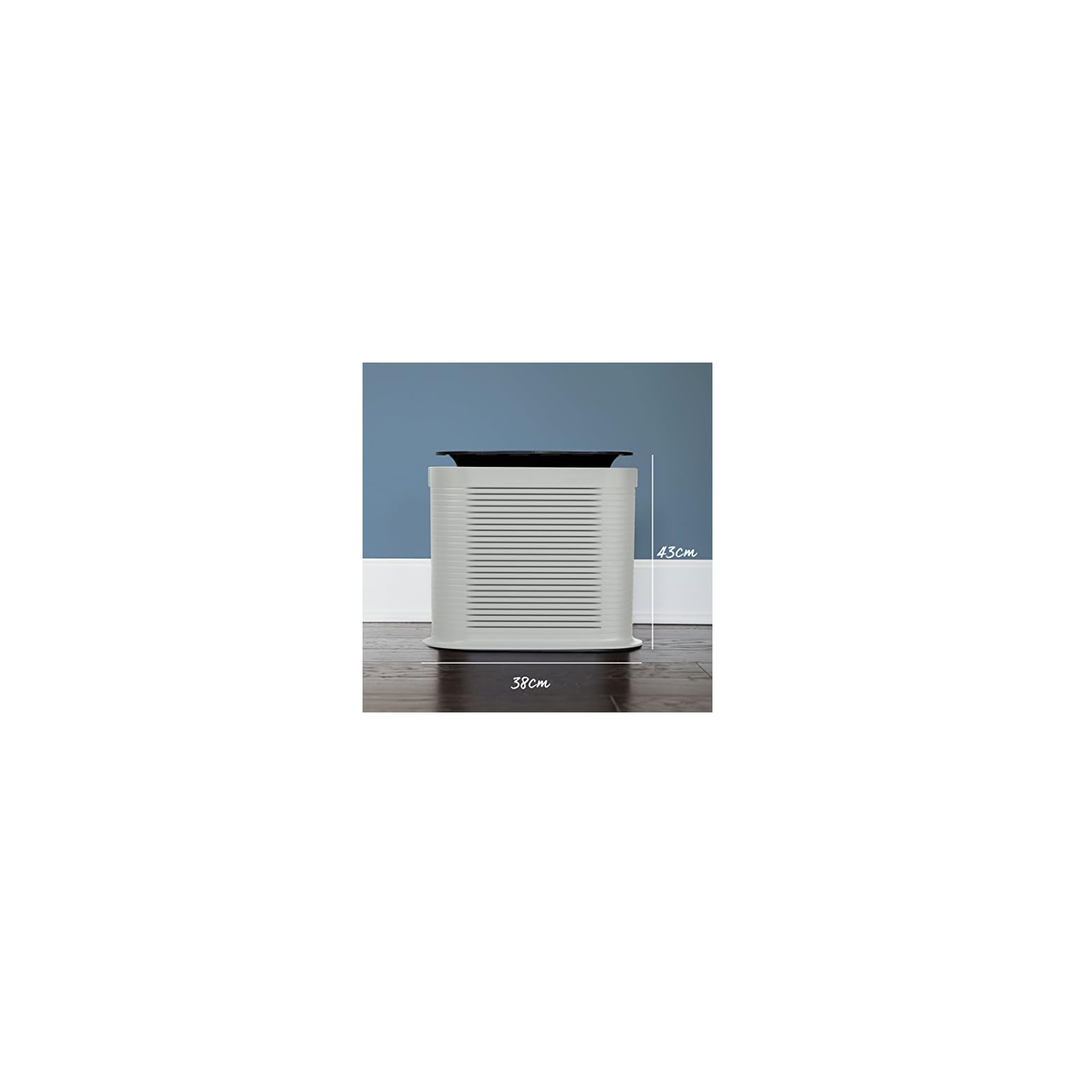 HoMedics HEPA Air Purifier Fan, Keeps Air Fresh, Protects from Allergy ...