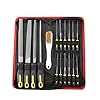 HYDDNice 17Pcs Professional Metal File Set Woodwork File Set Steel ...