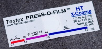 Galleon - Testex Press-O-Film X-Coarse Grade (1.5-4.5 Mils / 38-115 ...