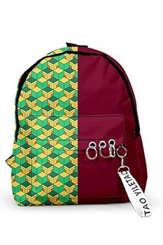 Fengstore Demon Slayer Cosplay Backpack Japanese Anime Tomioka Giyuu ...