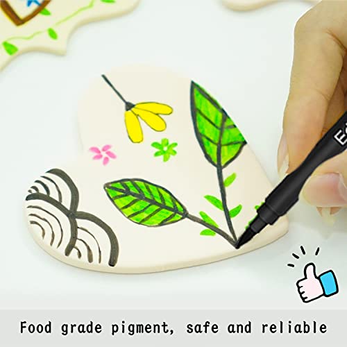 Food Coloring Markers, Edible Markers, Edible Markers for Cookies Food ...