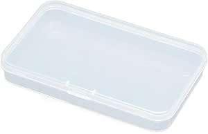 Amazon.com: AKOAK Clear Polypropylene Rectangle Mini Storage Containers ...