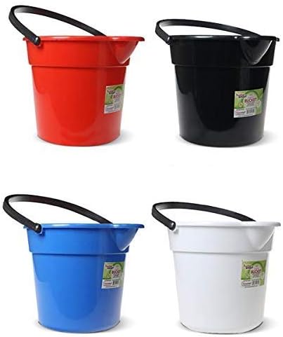 Amazon.com: Buckets for Cleaning, Plastic Round Bucket, Floor Mopping ...