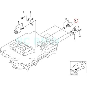 Amazon.com: Genuine BMW E38 E39 E46 E85 Cabrio AT Solenoid Valve SOLV ...