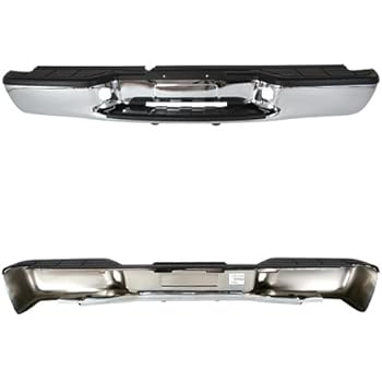 Amazon.com: CarPartsDepot, Pickup Rear Step Bumper w/Pad Replacement ...