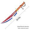Fazandl Handmade Anime Cosplay Sword-- Demon Slayer Sword，Toy Sword ...